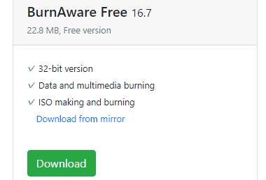 BurnAware Free のインストールと使い方 | E.i.Z
