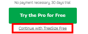 TreeSize Free のインストールと使い方 | E.i.Z